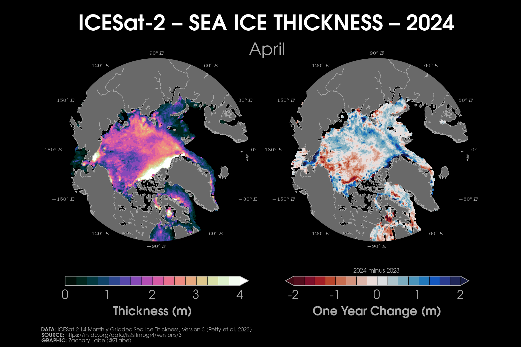 Arctic: Sea-Ice Thickness/Volume – Zachary Labe